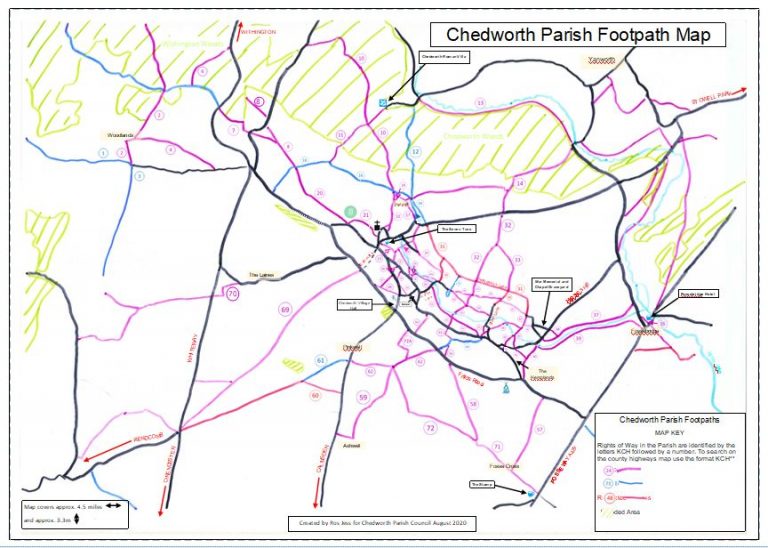Footpath Map – Chedworth Parish Council
